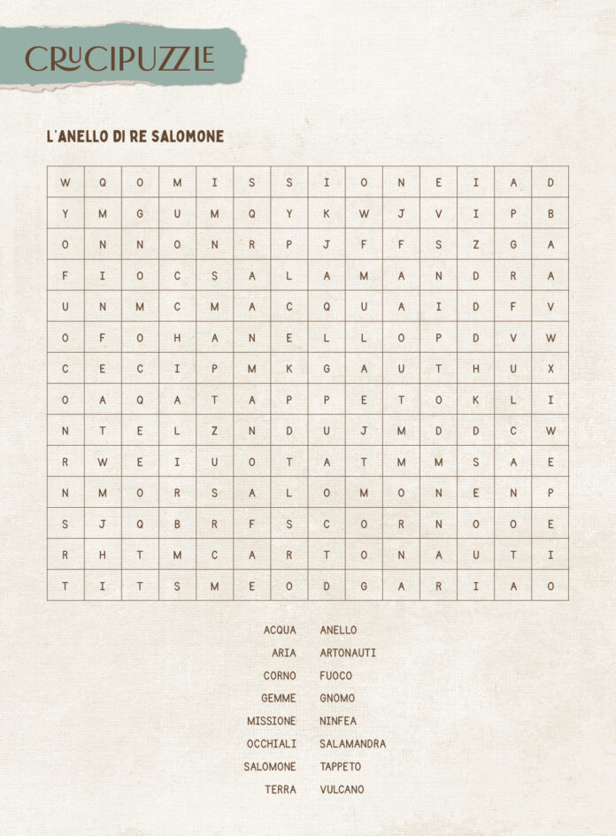 Crucipuzzle - Artonauti, il primo album di figurine dell'arte